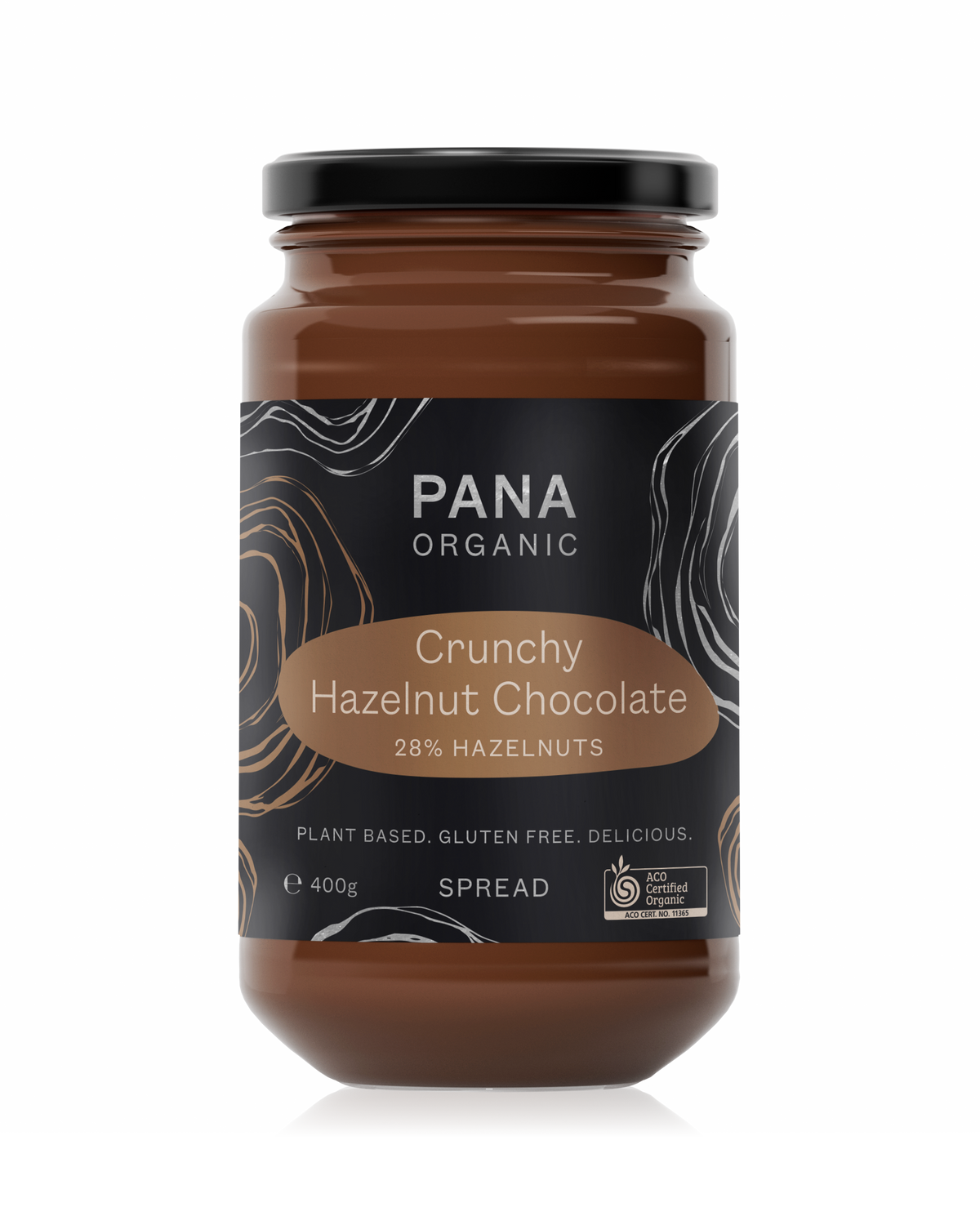 Crunchy Hazelnut Chocolate Spread 400g | Pana Organic | Pana Organic